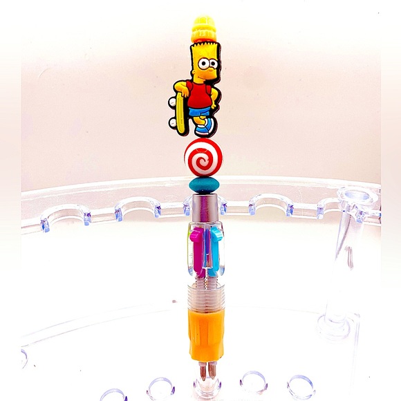 Accessories | Bart 4 Color Ink Pen From My Build A Bead Series | Poshmark